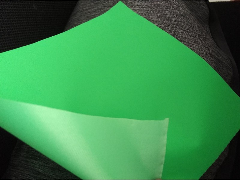 Green reflective fluorescent fabric 1 m